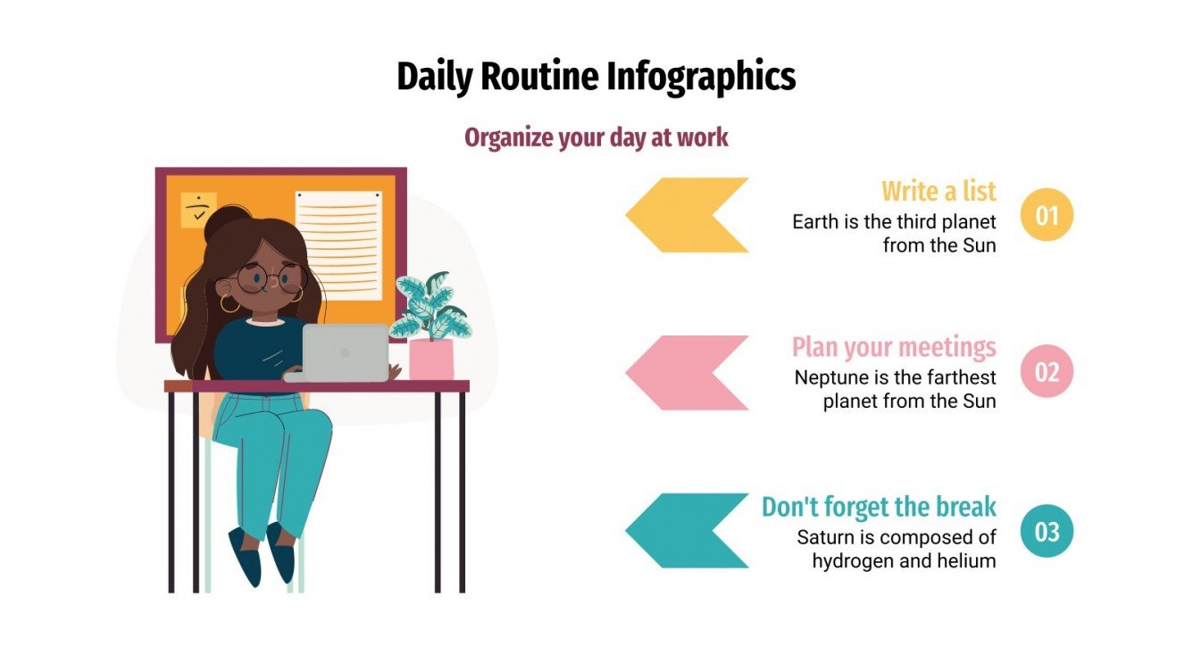 Daily Routine Infographics | Google Slides & PowerPoint
