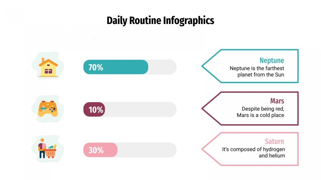 Infografías para la rutina diaria | Google Slides y PowerPoint