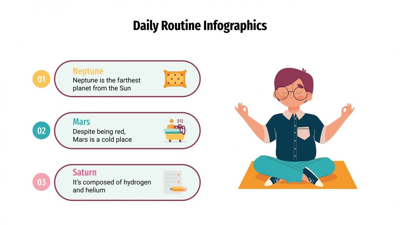 Daily Routine Infographics | Google Slides & PowerPoint