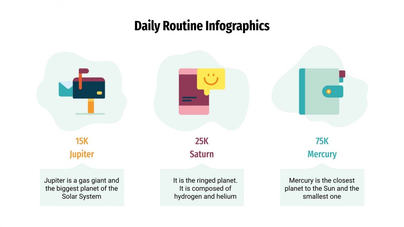 Daily Routine Infographics | Google Slides & PowerPoint