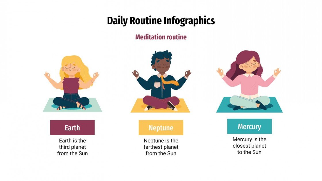 Daily Routine Infographics | Google Slides & PowerPoint