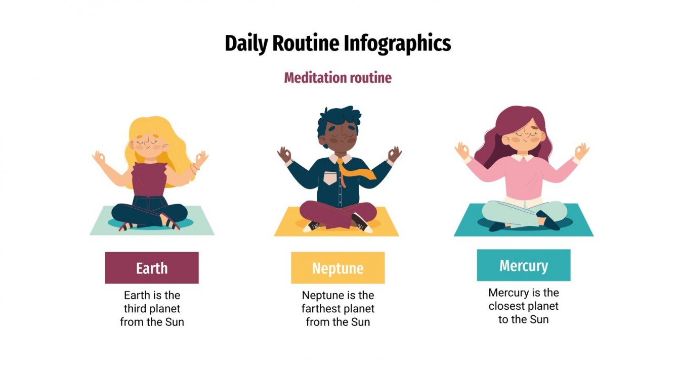 Daily Routine Infographics | Google Slides & PowerPoint