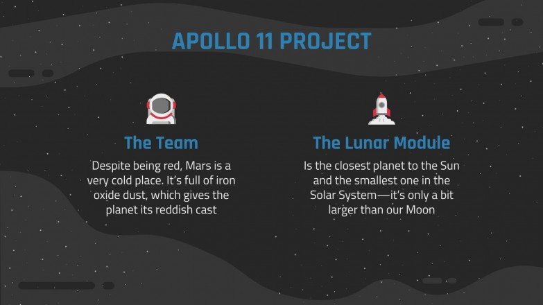 US First Moon Landing | Google Slides & PowerPoint Template