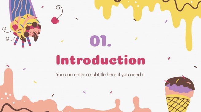 US National Ice Cream Month | Google Slides & PowerPoint Theme