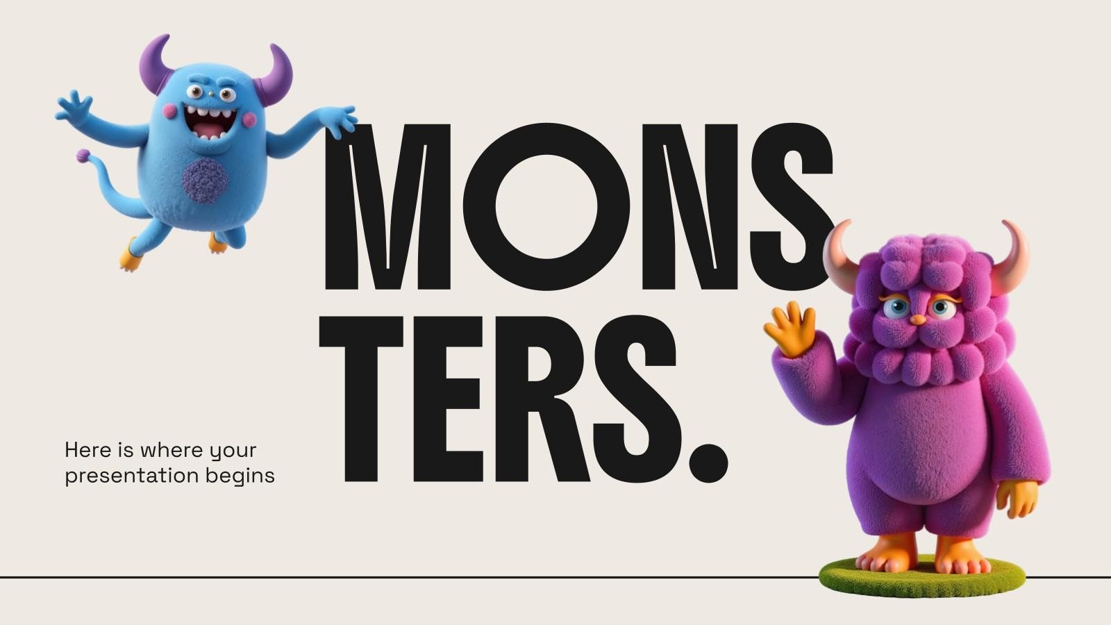Monsters Presentation