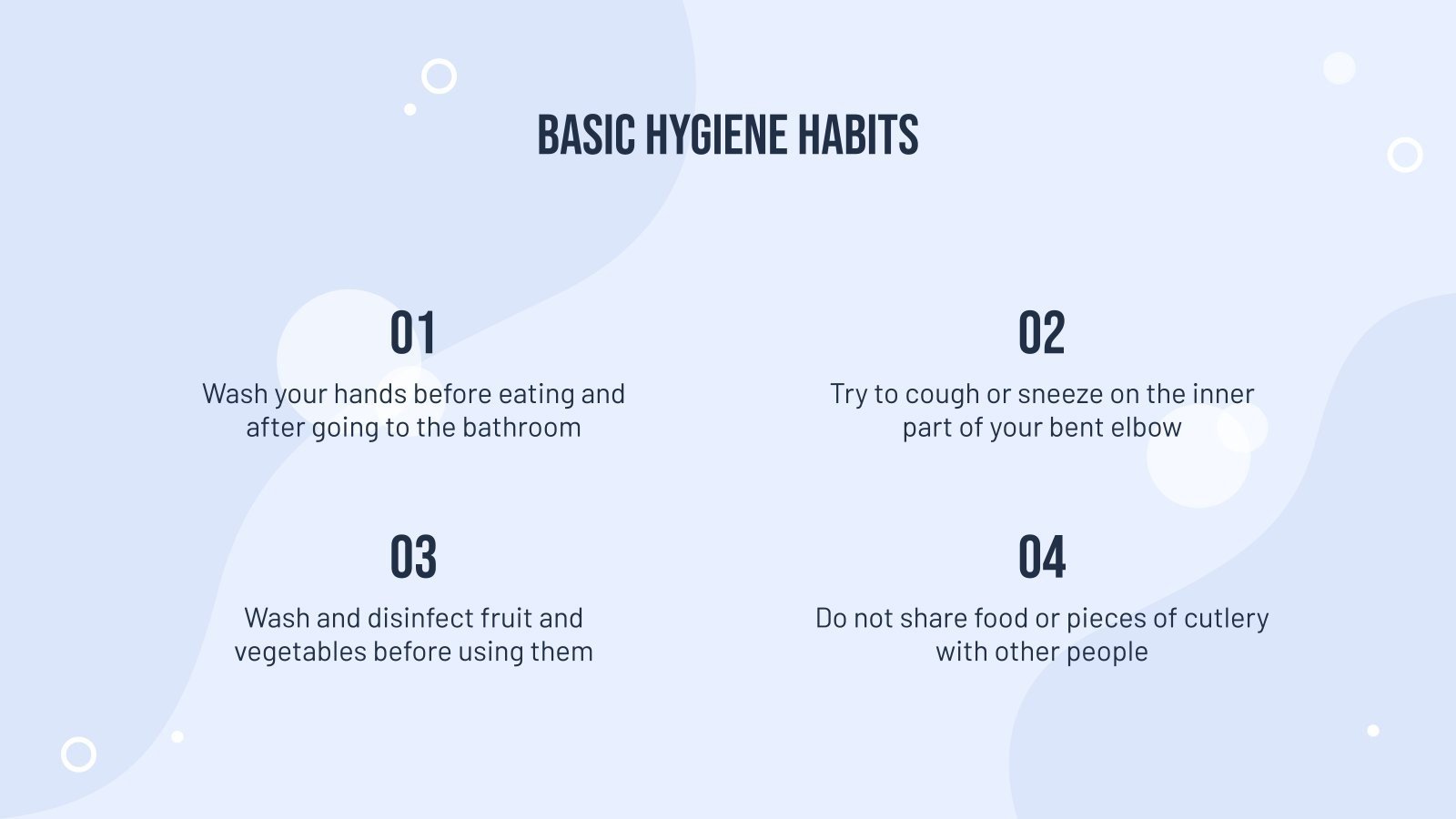 Hygiene and Prevention Google Slides Theme and PPT Template
