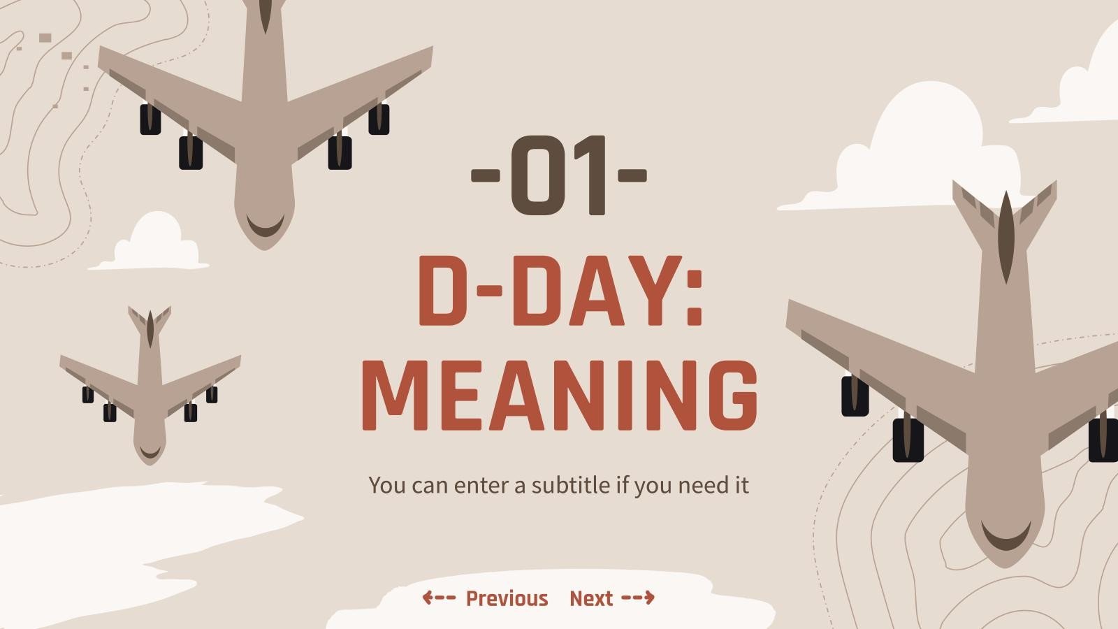 World War II D-Day Invasion | Google Slides & PowerPoint