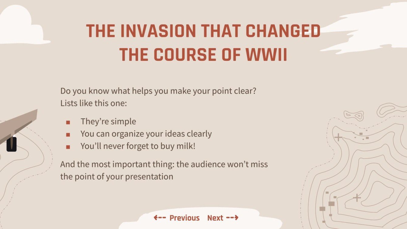 World War II D-Day Invasion | Google Slides & PowerPoint
