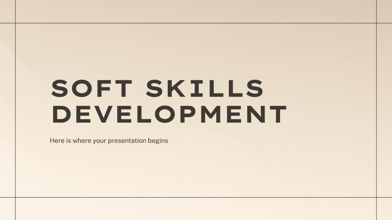 Soft Skills Development Presentation