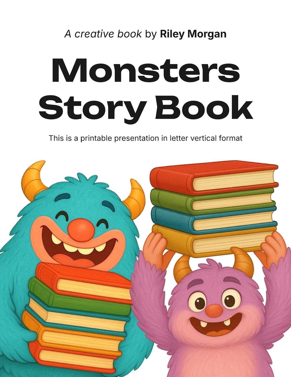 Free Google Slides and PPT templates with storybook structure
