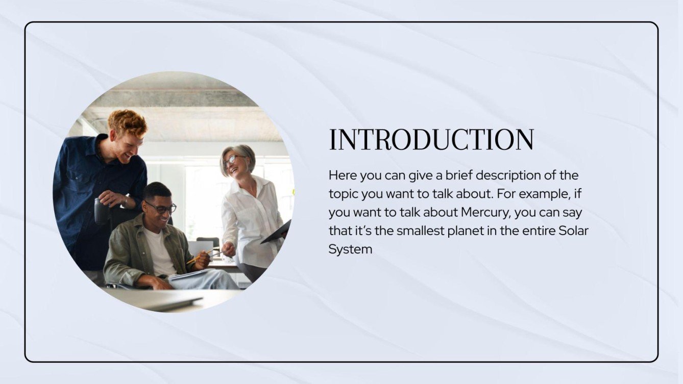 Scope of Work Presentation