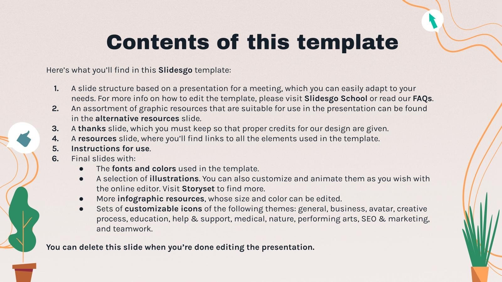 Monthly Strategy Review Meeting | Google Slides & PPT