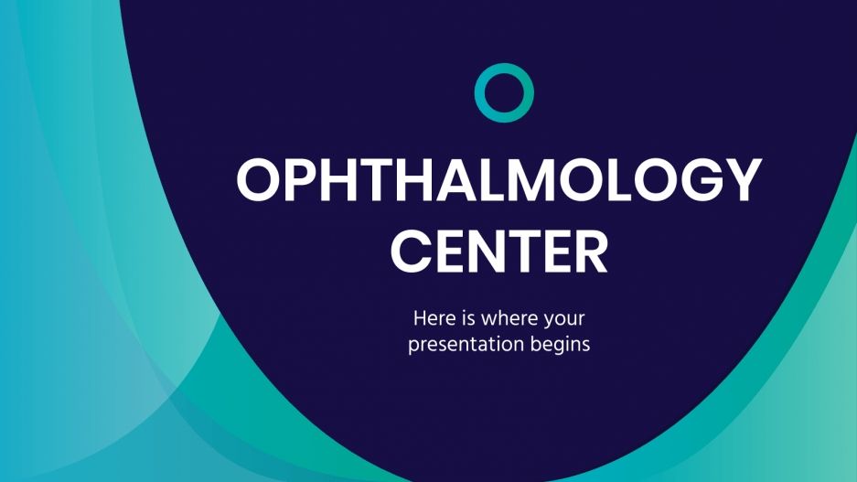 Ophthalmology Center Google Slides Theme & PPT Template