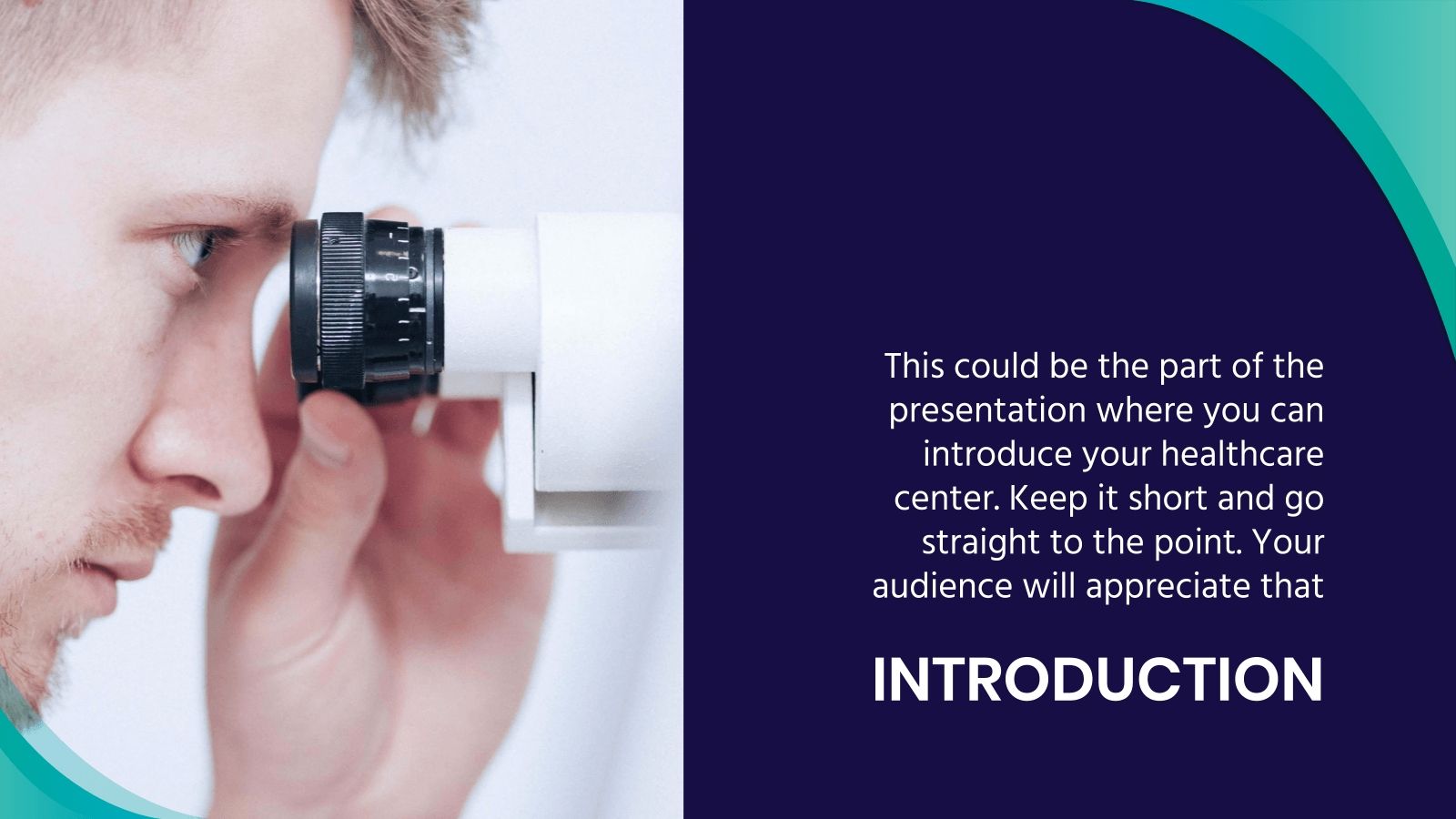 Ophthalmology Center Google Slides Theme & PPT Template