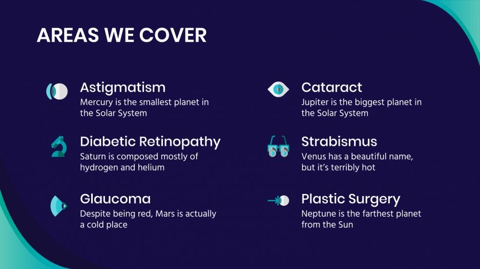 Ophthalmology Center Google Slides Theme & PPT Template