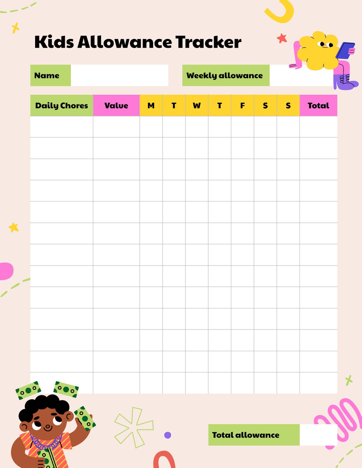 Kids Allowance Tracker Presentation