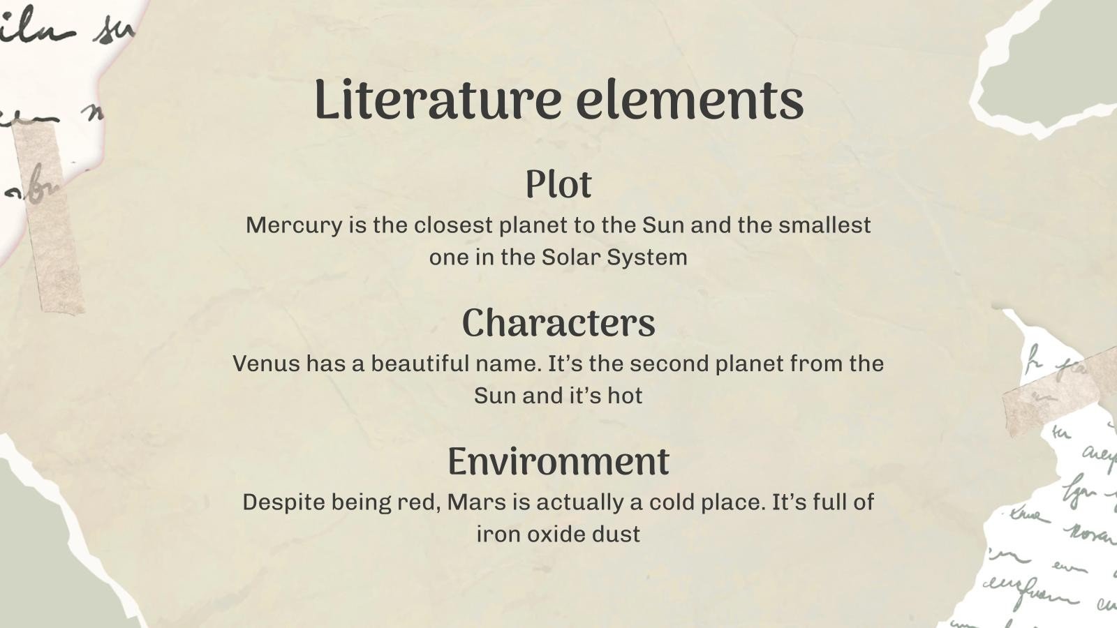 Literary Analysis and Interpretation - Spanish - 12th Grade