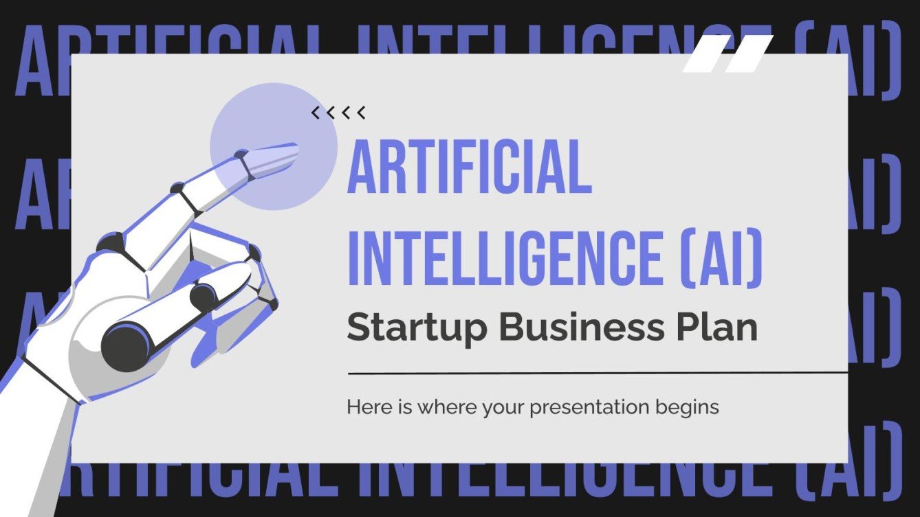 Free AI-related templates for Google Slides & PowerPoint