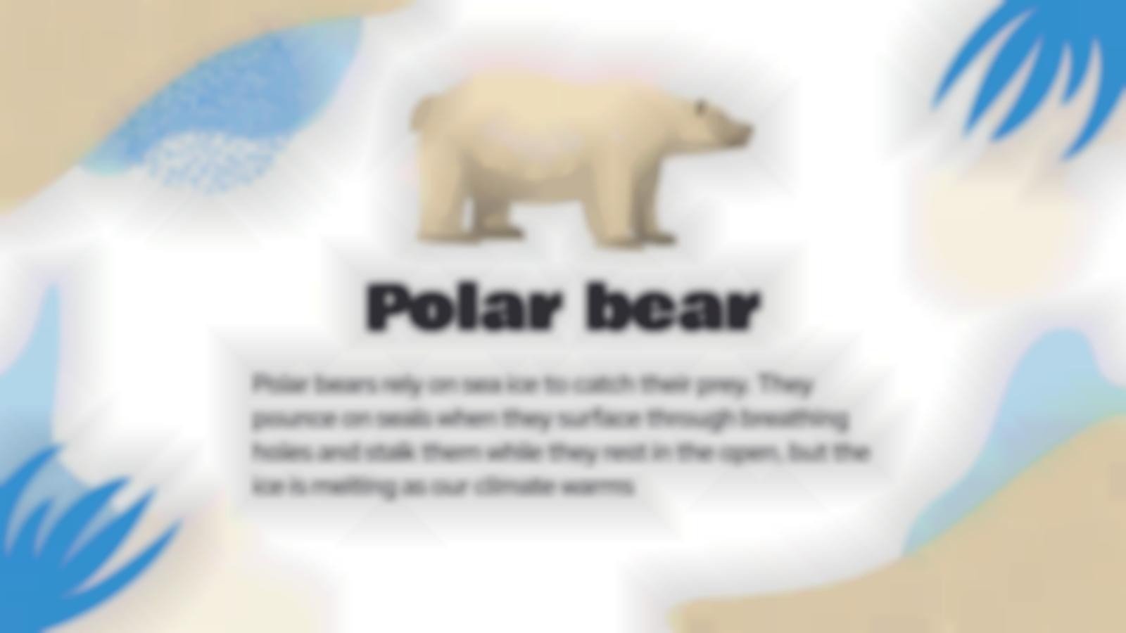 Warning, Endangered Animals! Presentation