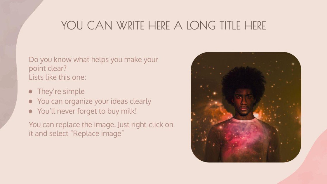 Minimalist Aesthetic Slideshow Google Slides & PPT template