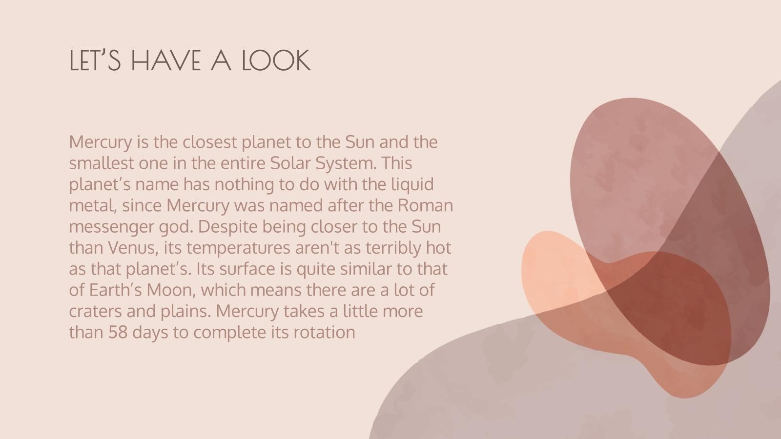 Minimalist Aesthetic Slideshow Google Slides & PPT template