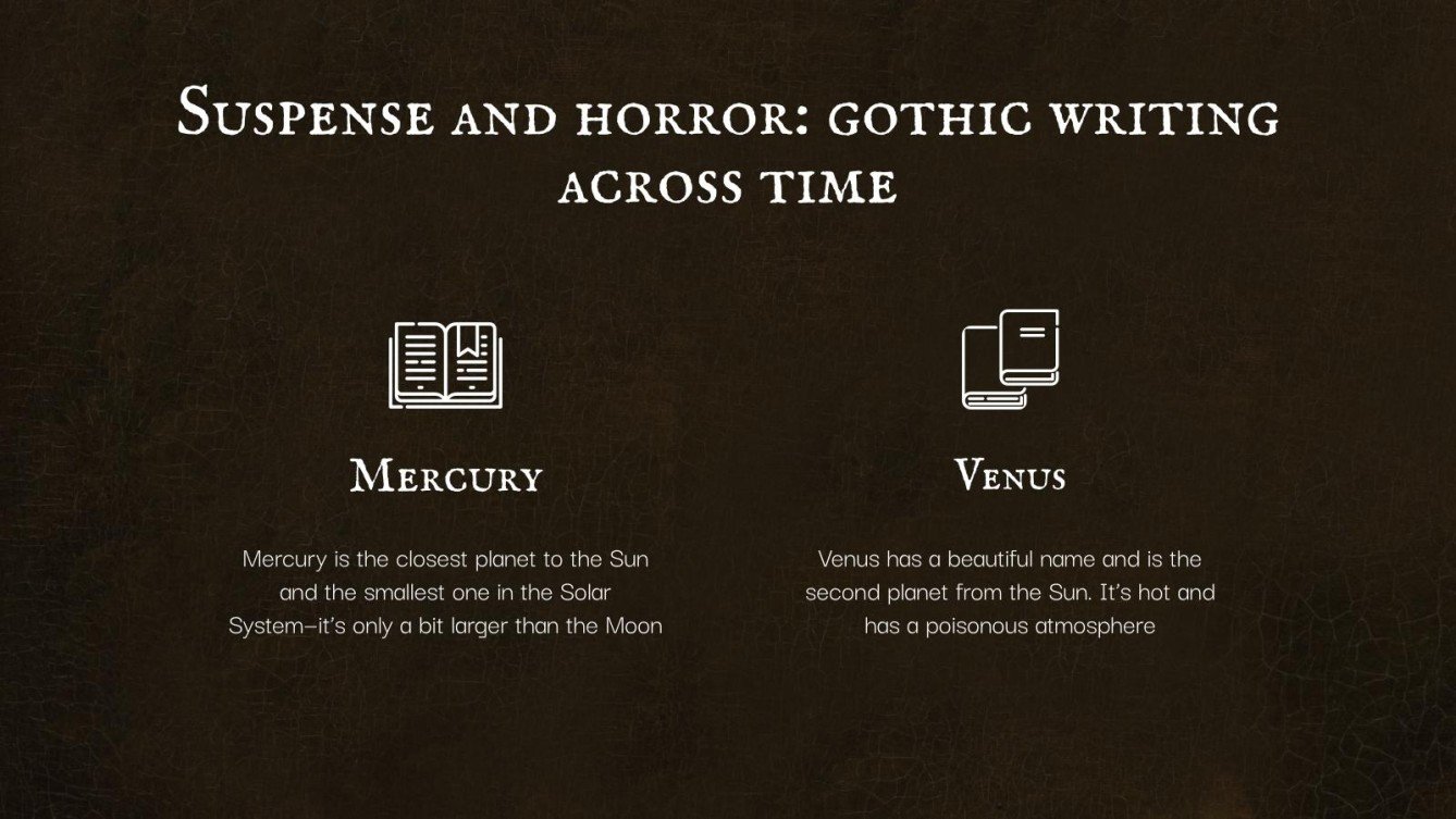 High School: Dark Romanticism: American Gothic | Google Slides