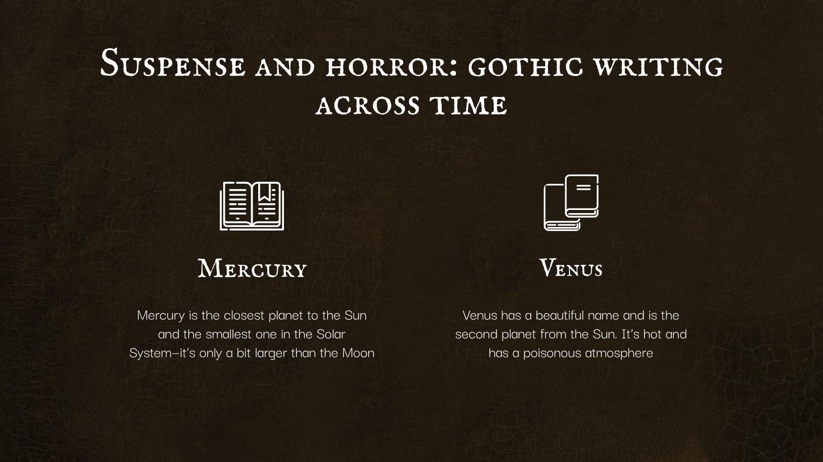 High School: Dark Romanticism: American Gothic | Google Slides