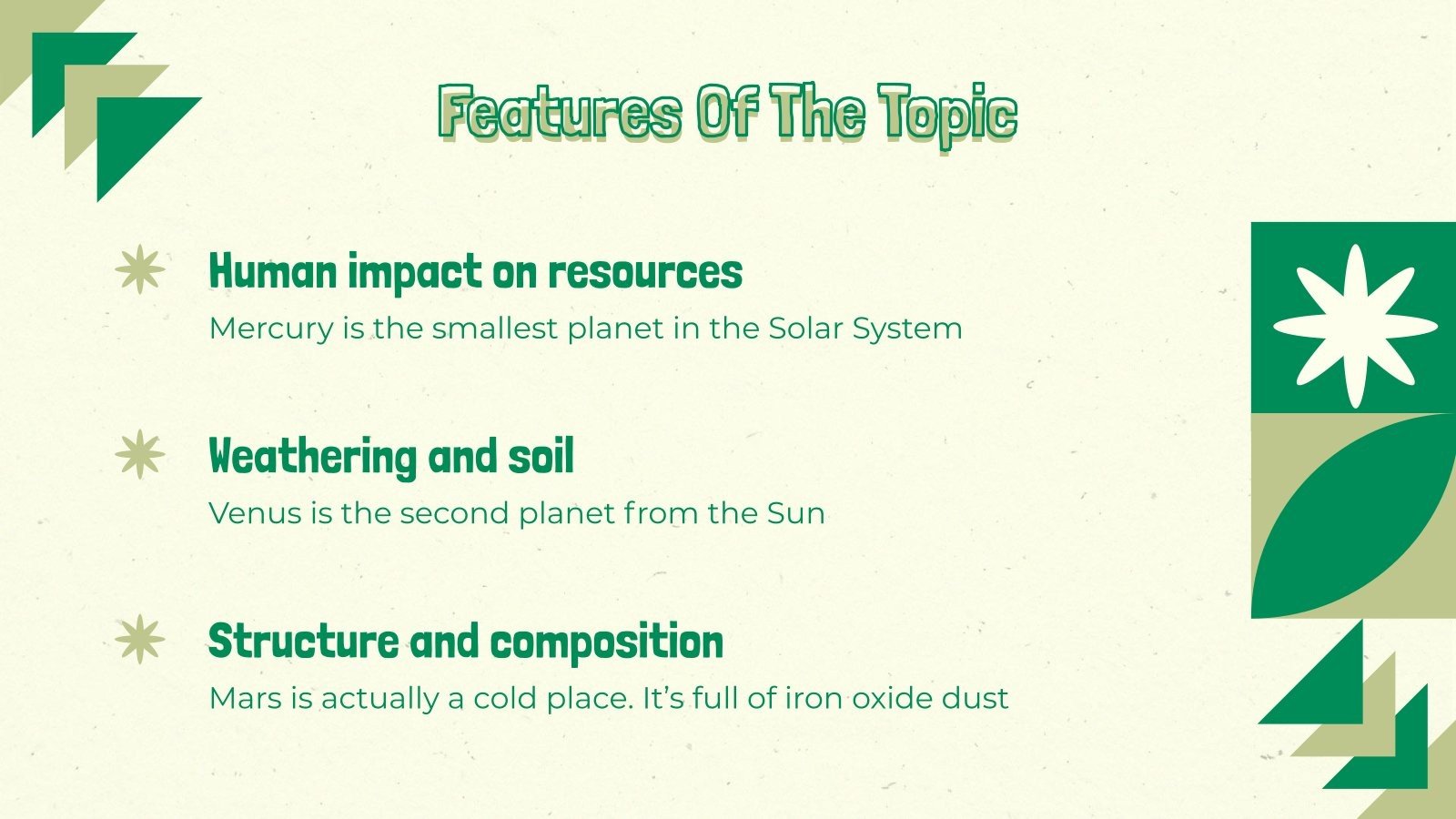Science for Middle School: Earth Science | Google Slides & PPT