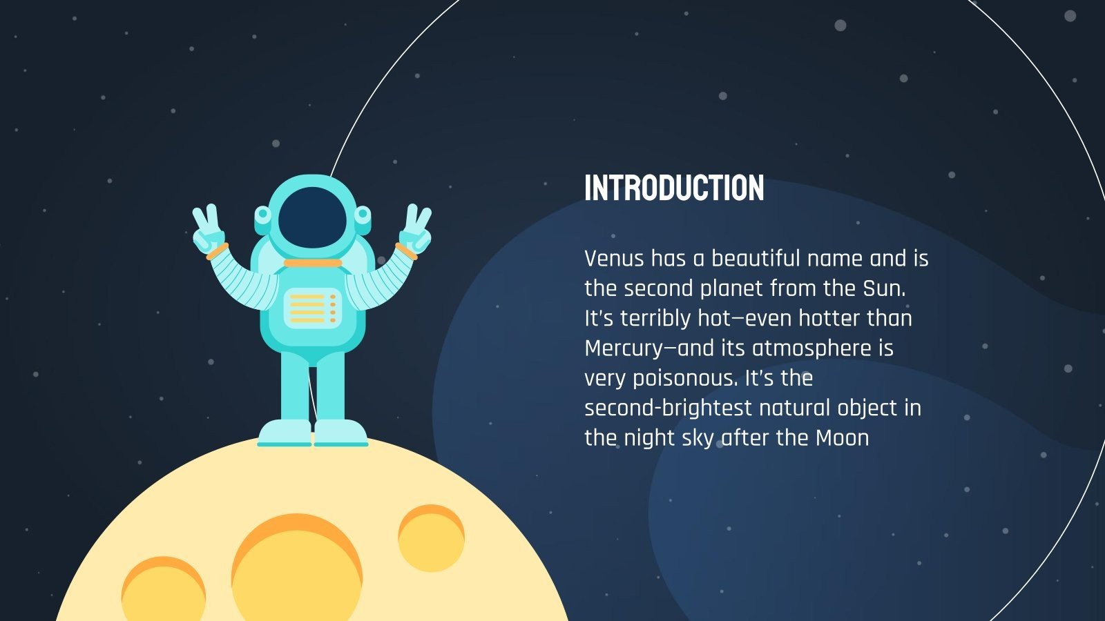 Solar System Lesson Google Slides and PowerPoint template