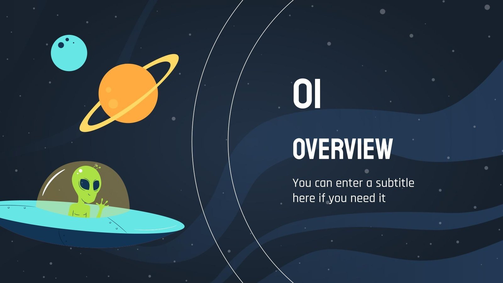 Solar System Lesson Google Slides and PowerPoint template