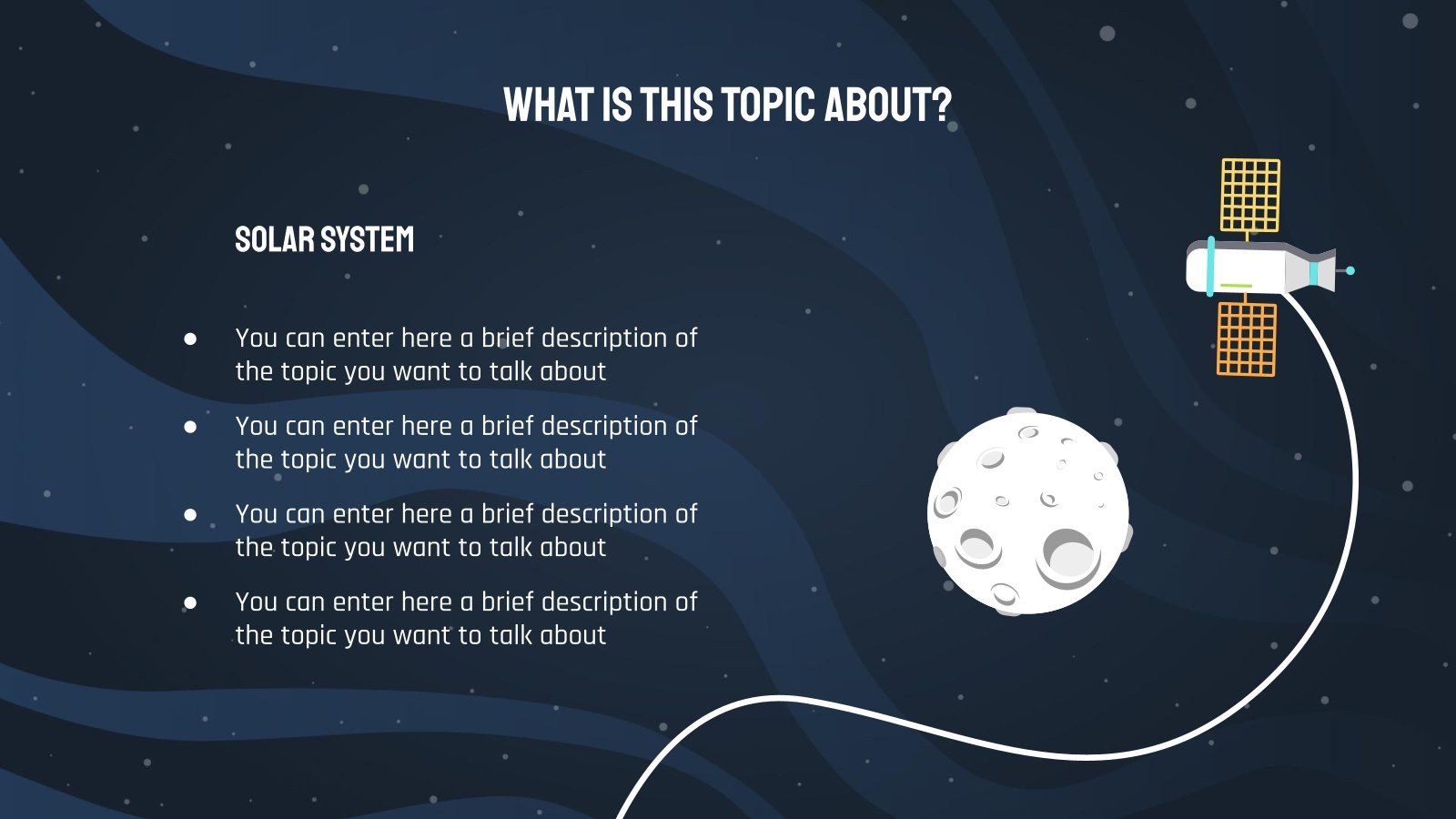 Clase sobre el sistema solar | Tema de Google Slides y PPT