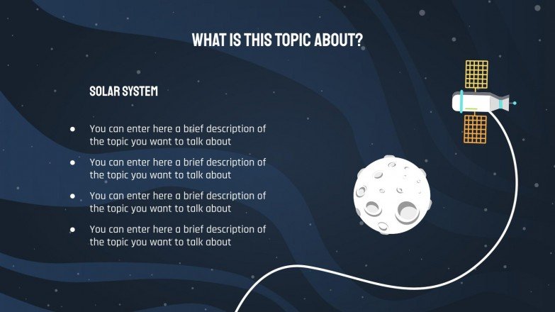 Solar System Lesson Google Slides and PowerPoint template