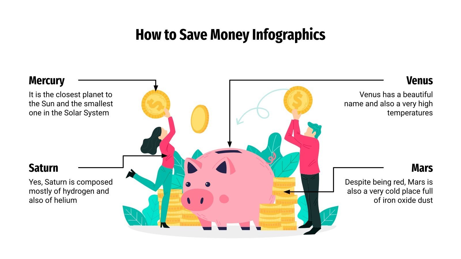 How to Save Money Infographics | Google Slides & PPT template