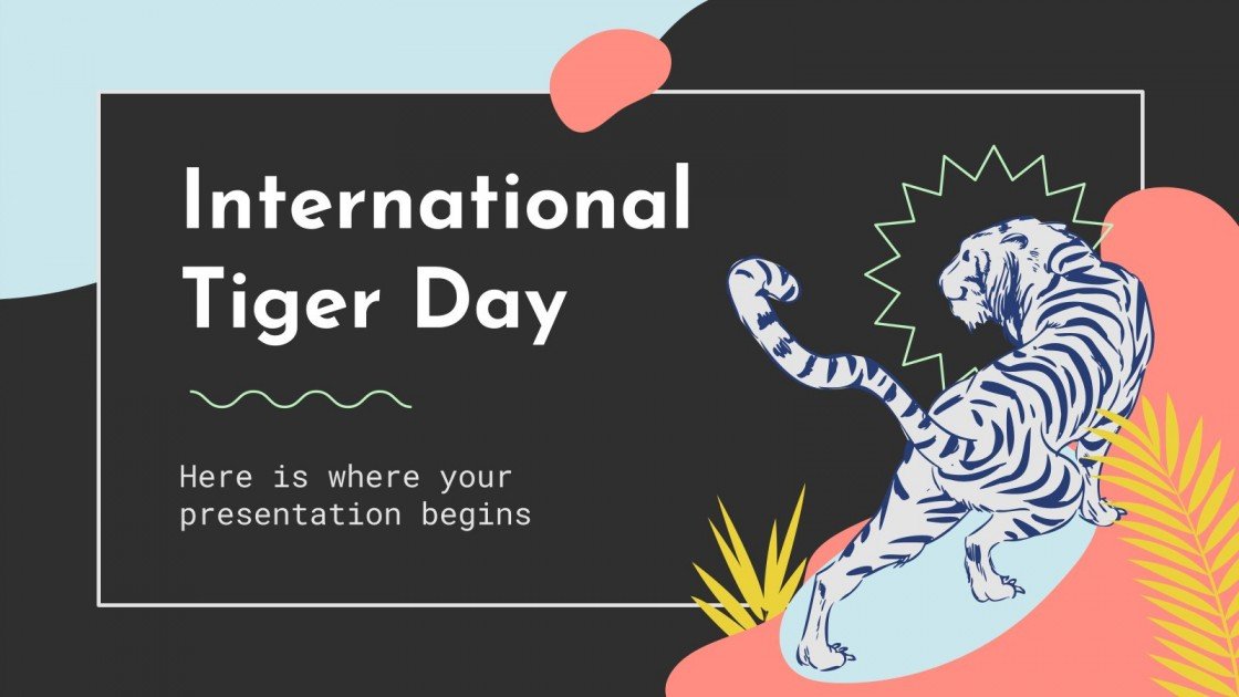 International Tiger Day | Google Slides & PowerPoint theme