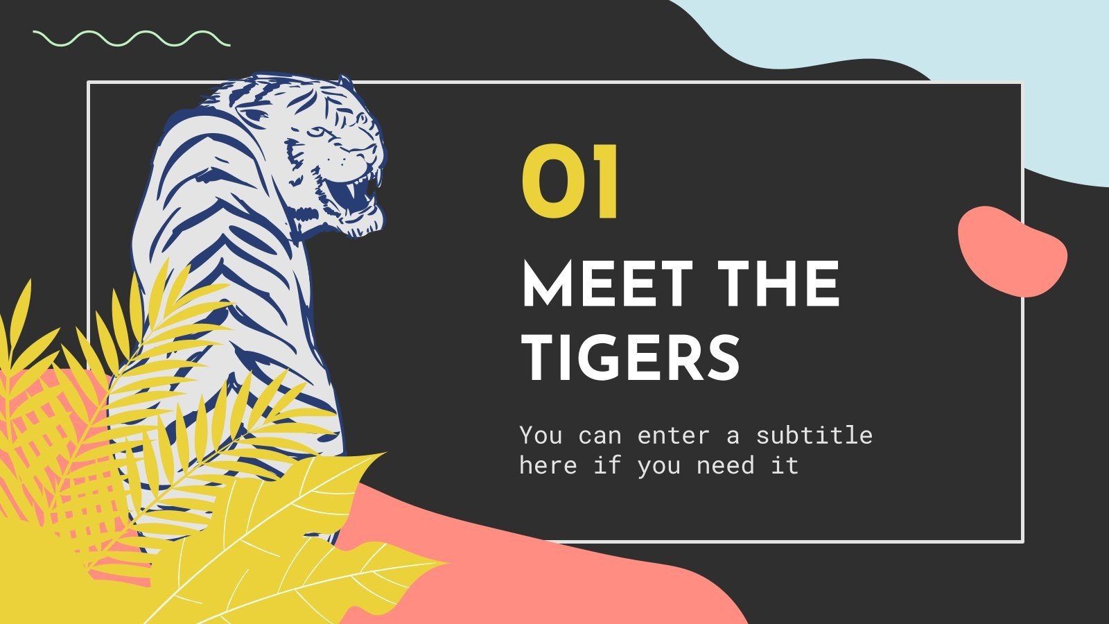International Tiger Day | Google Slides & PowerPoint theme