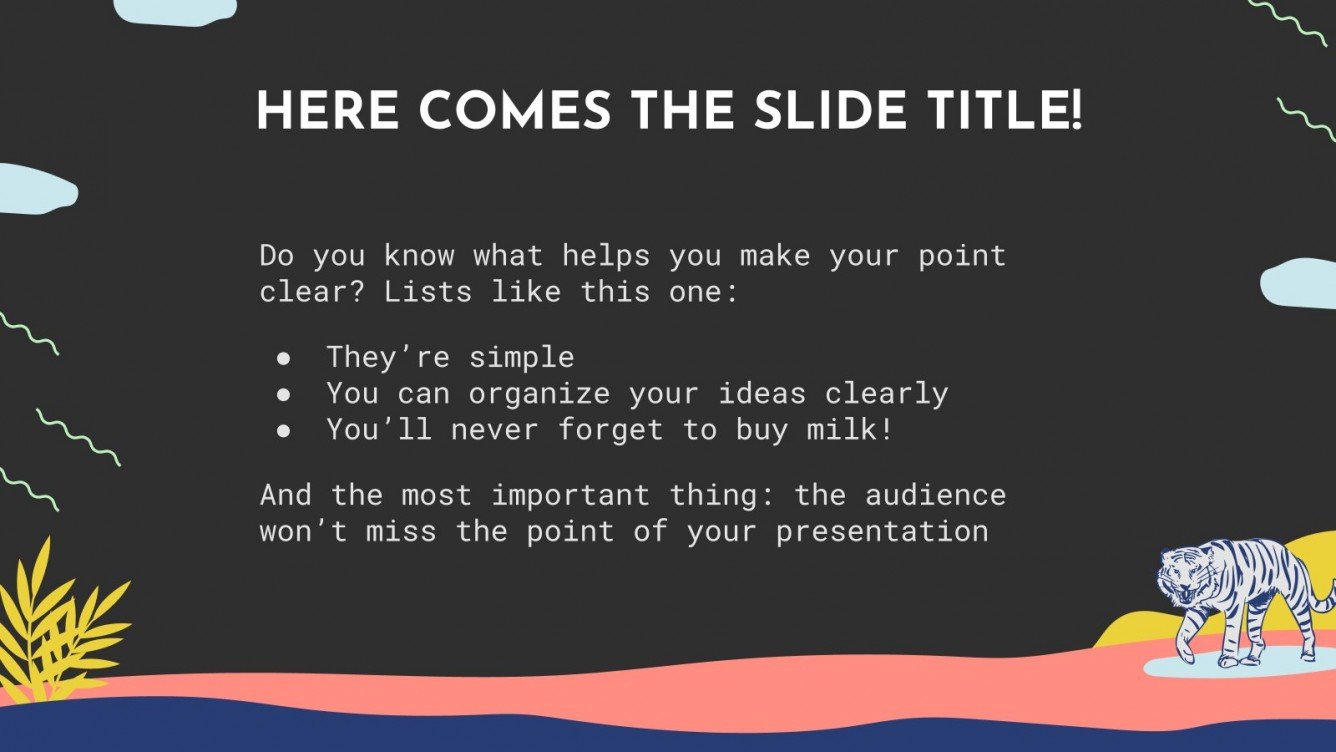 International Tiger Day | Google Slides & PowerPoint theme