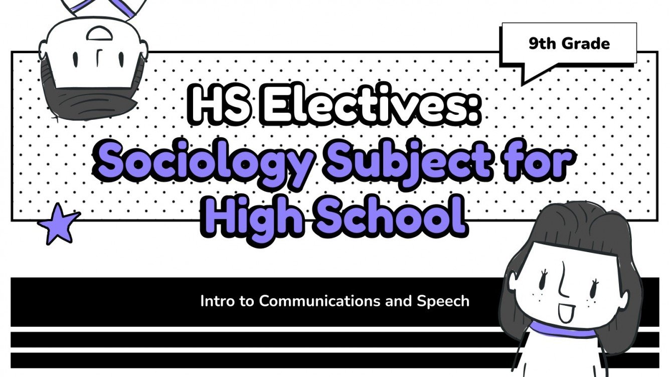 Sociology Subject for High School | Google Slides & PowerPoint
