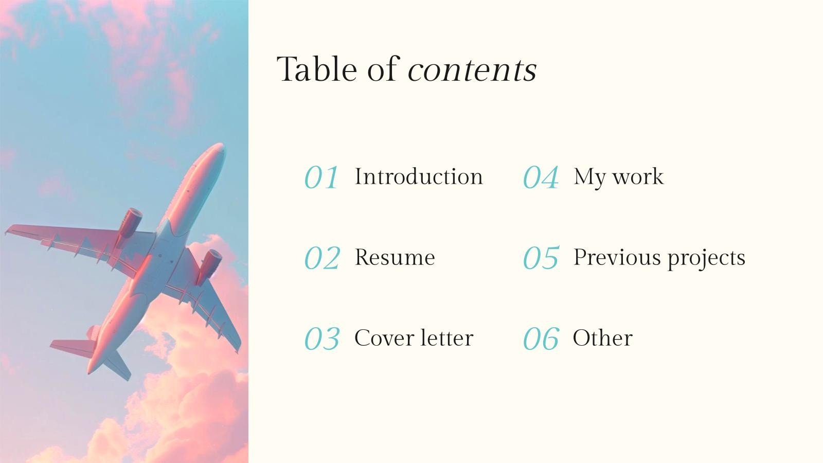 Pastel Colors Portfolio Presentation