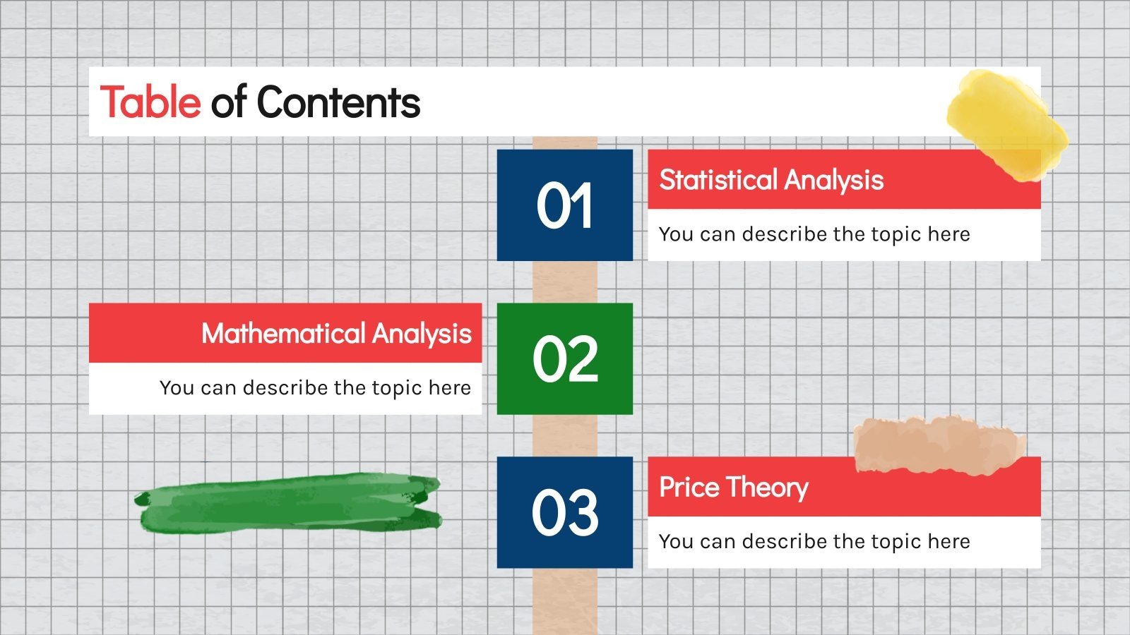 Economics & Econometrics Major | Google Slides & PPT