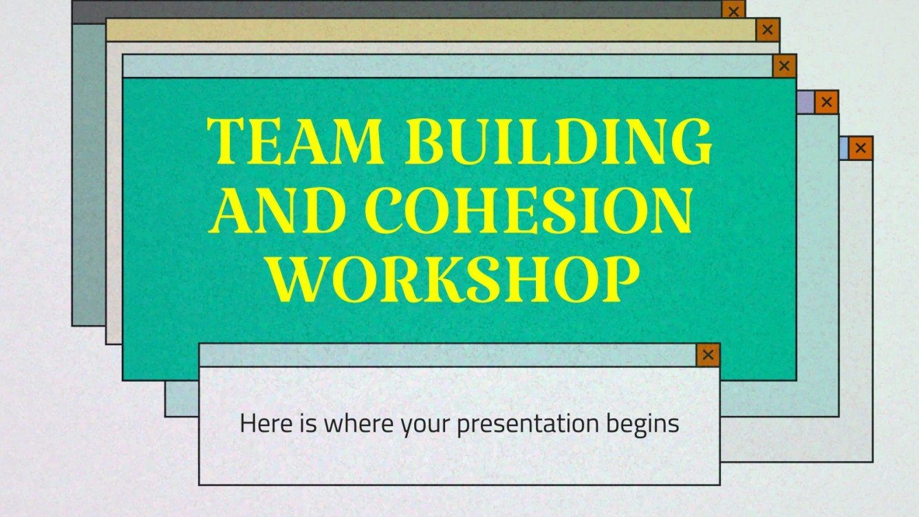 Team Building and Cohesion Workshop | Google Slides & PPT