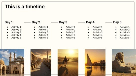 Travel Guide: Egypt Presentation