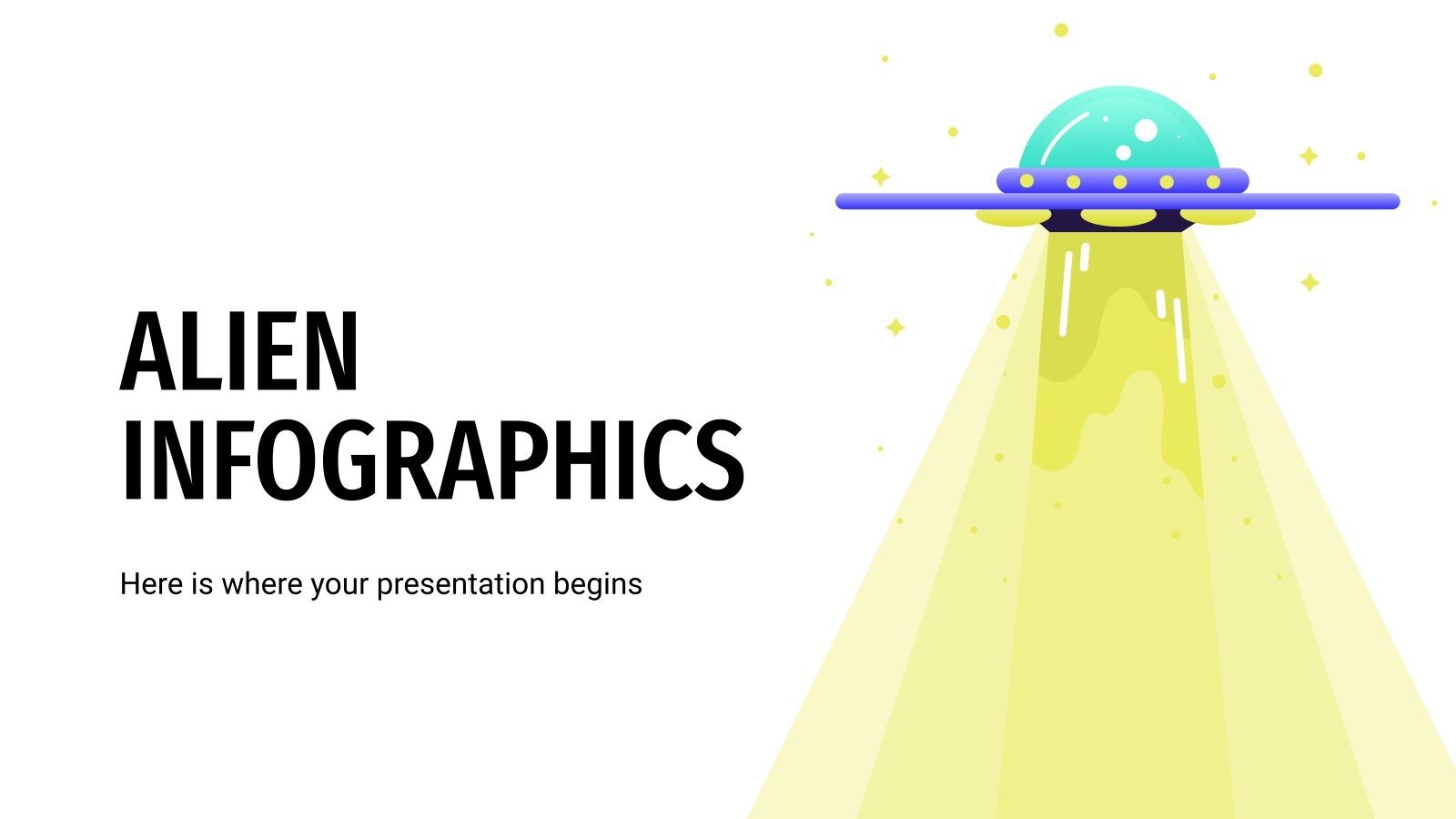 Alien Infographics | Google Slides & PowerPoint Template