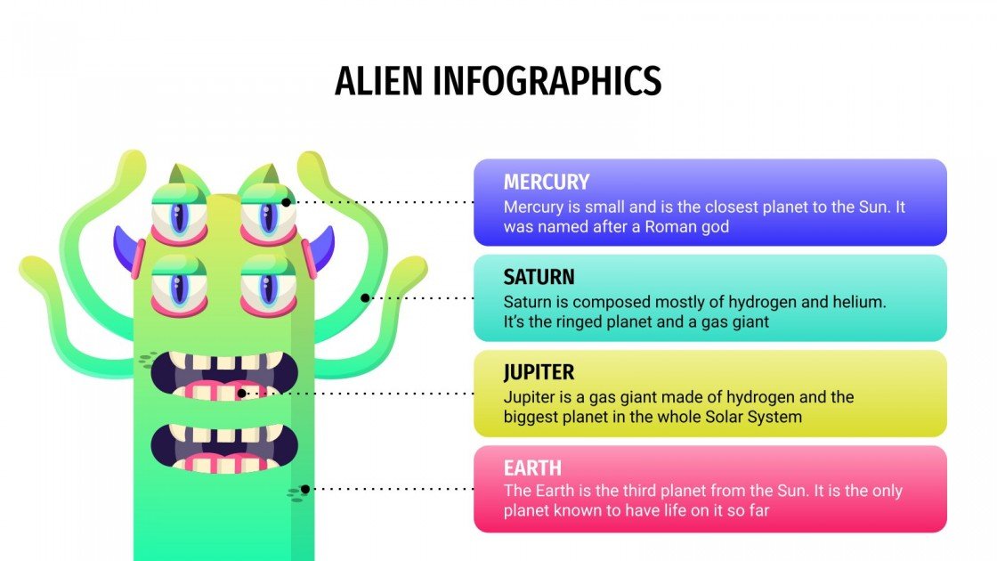 Alien Infographics | Google Slides & PowerPoint Template