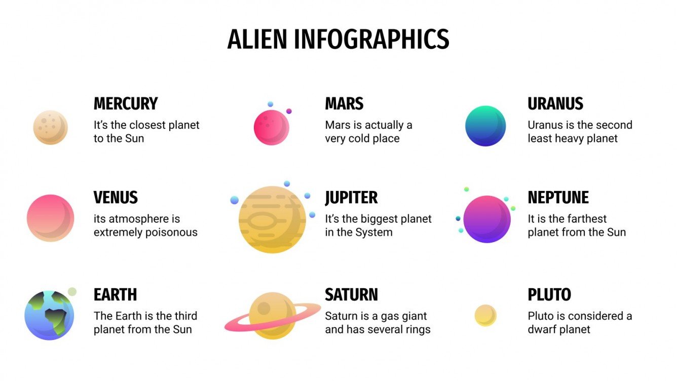 Alien Infographics | Google Slides & PowerPoint Template