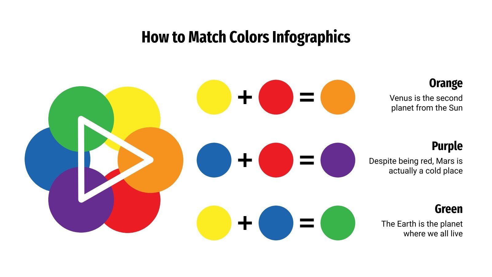How to Match Colors Infographics | Google Slides & PowerPoint