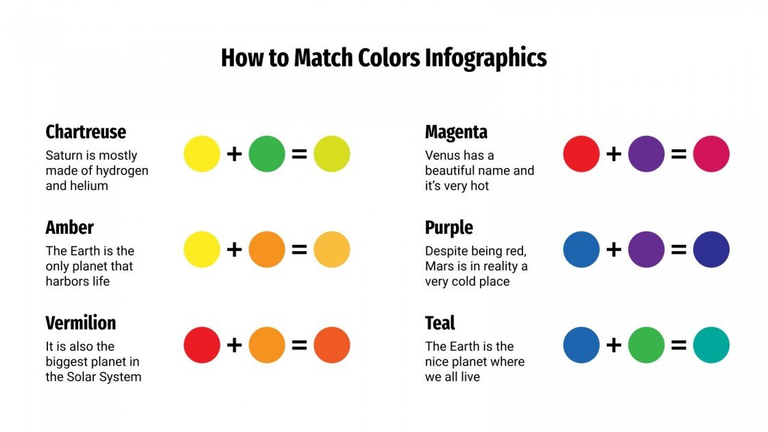 How to Match Colors Infographics | Google Slides & PowerPoint