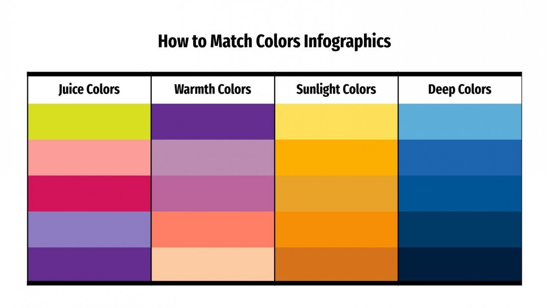 How to Match Colors Infographics | Google Slides & PowerPoint