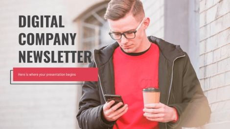 Free Newsletter Google Slides themes and PowerPoint templates