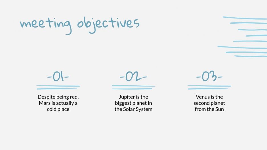 Monthly Meeting Google Slides Theme and PowerPoint Template