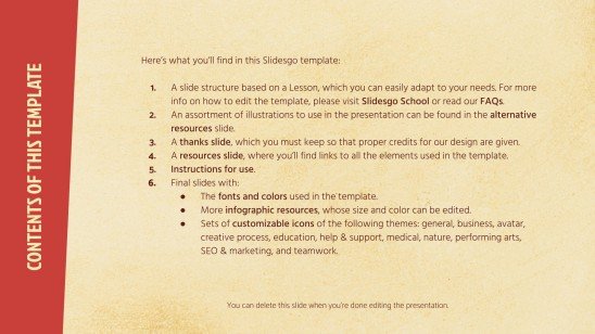 Revolution - History Lesson Google Slides and PPT template